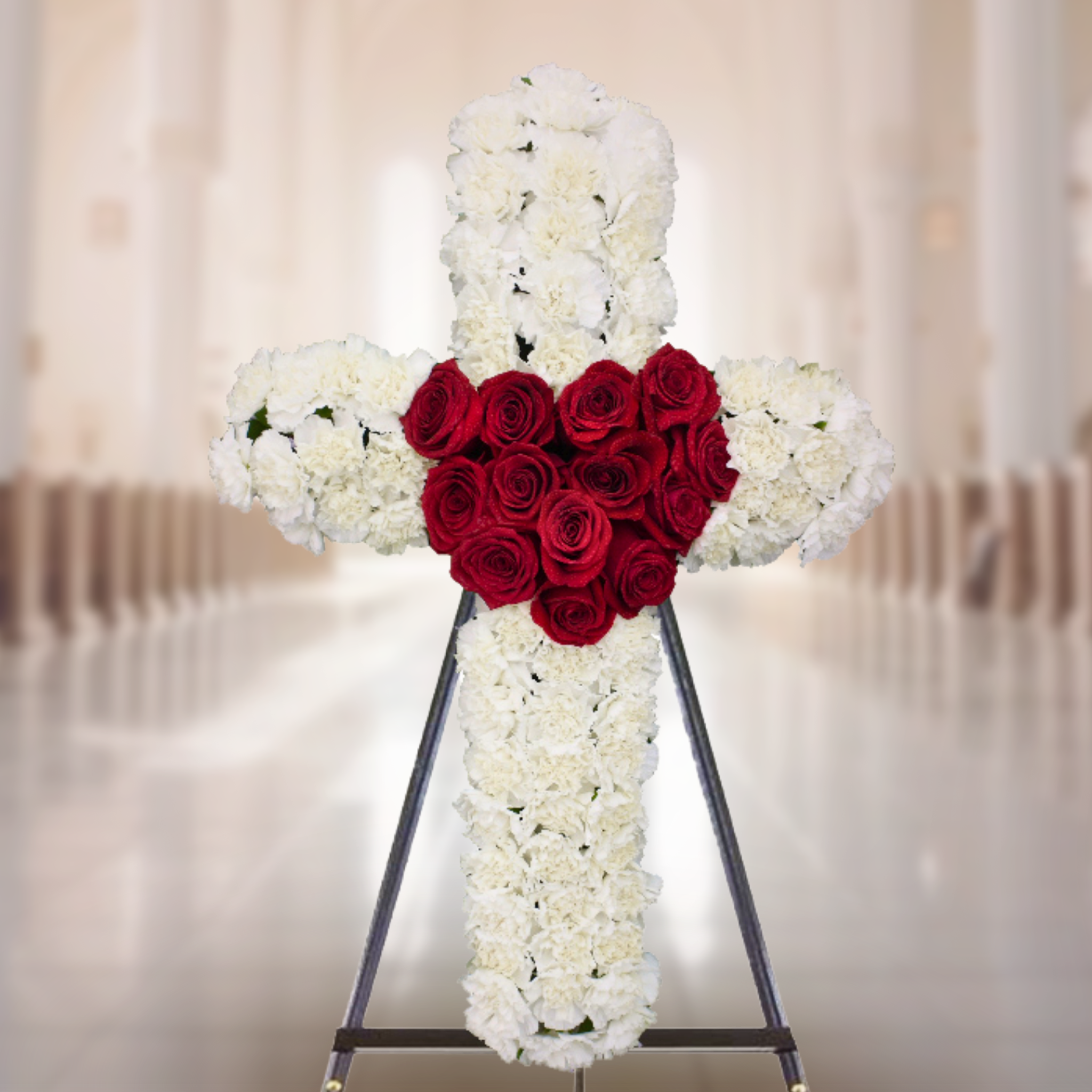 WR-456-JUNO-Funeral-Cross-Spray