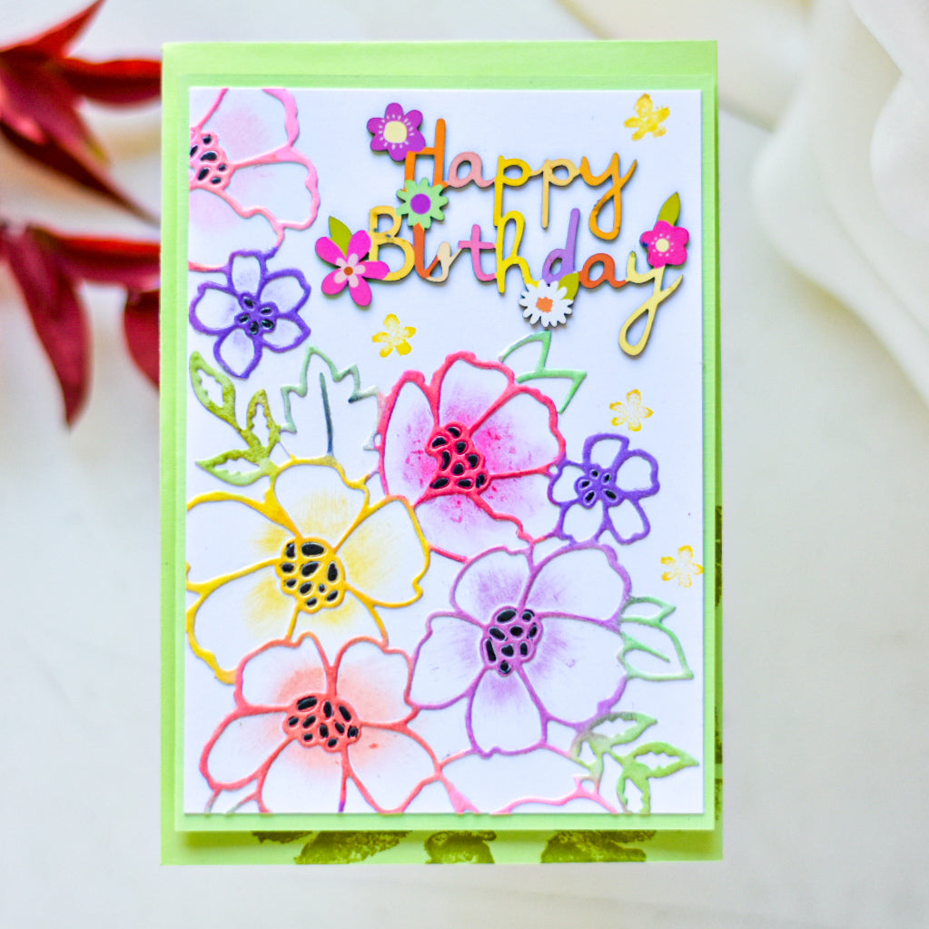 Happy Birthday Hand Made Cards Easy Pop Up Birthday Card DIY Red Ted
